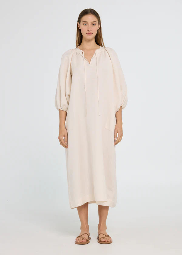 Margarita Dress, Oat - Pippa Ridley – Dune Design and Homewares